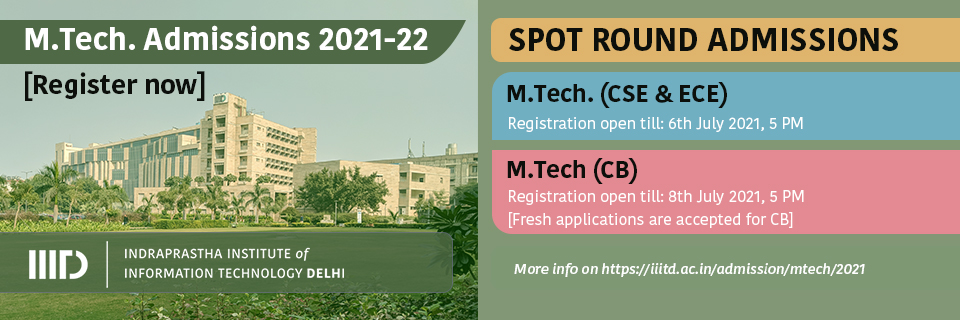Welcome to IIIT-Delhi | IIIT-Delhi