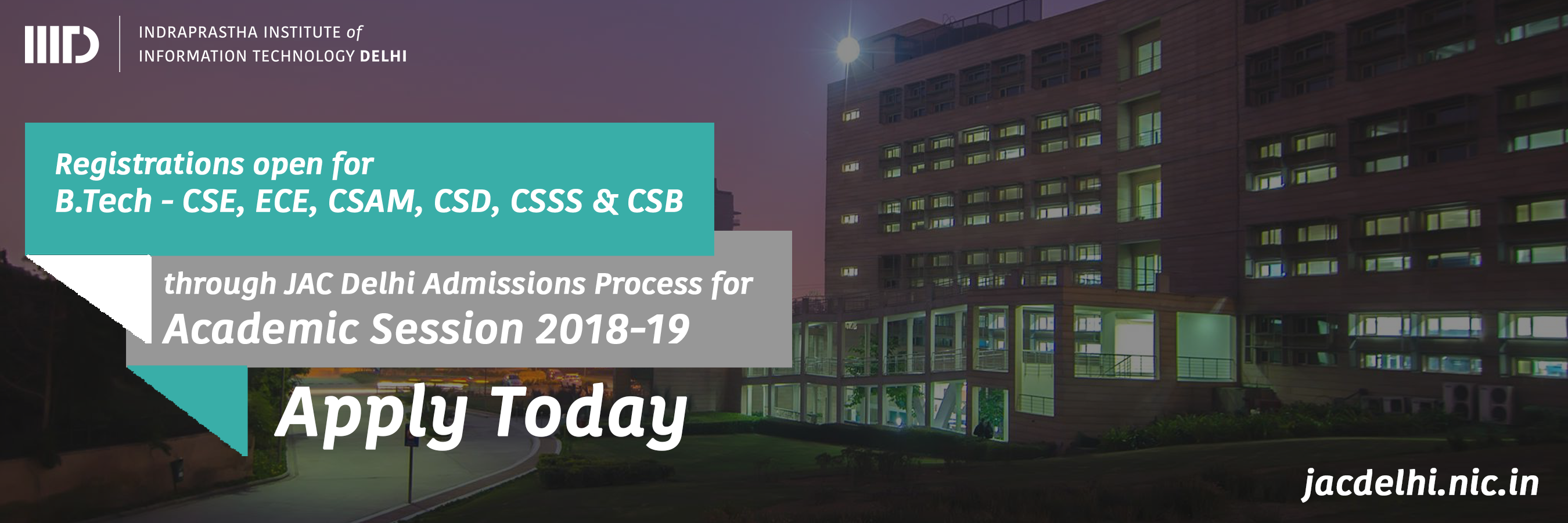 Welcome to IIIT-Delhi | IIIT-Delhi