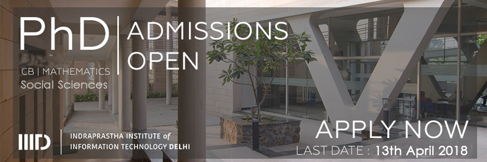 Welcome to IIIT-Delhi | IIIT-Delhi