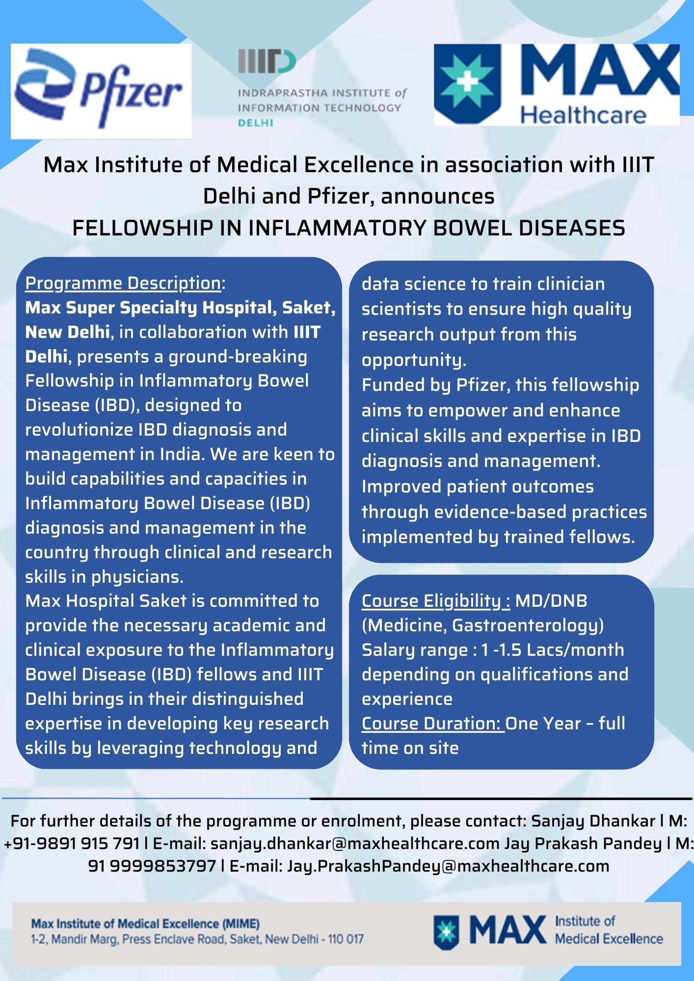 Project Positions | IIIT-Delhi